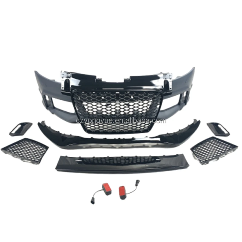 TTRS Front Bumper Body Kits TT Bodykit Upgrade Facelift Wide Full Body ...