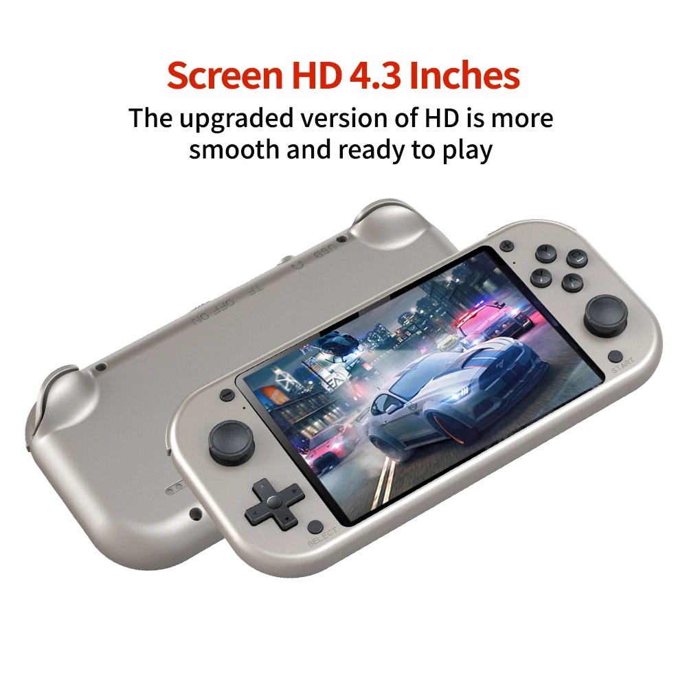 J 2025 Hot Sale M17 Handheld Game Console Portable Video Player Big IPS ...