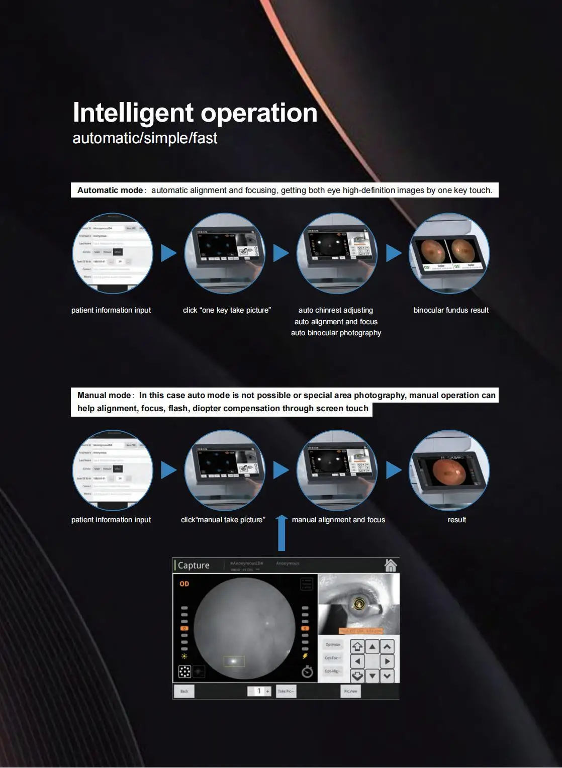 KESTREL 3100M Non-Mydriatic Eye Fundus Camera - Digital Optics Instrument