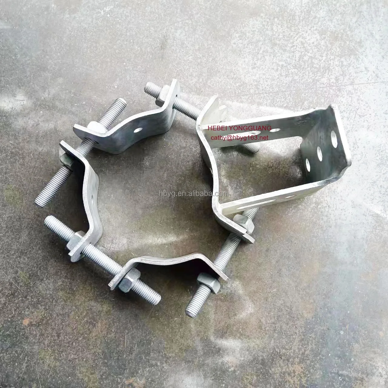 Hot Dip Galvanized Transformer Pole Mounting Bracket for 1-3 Phase ...