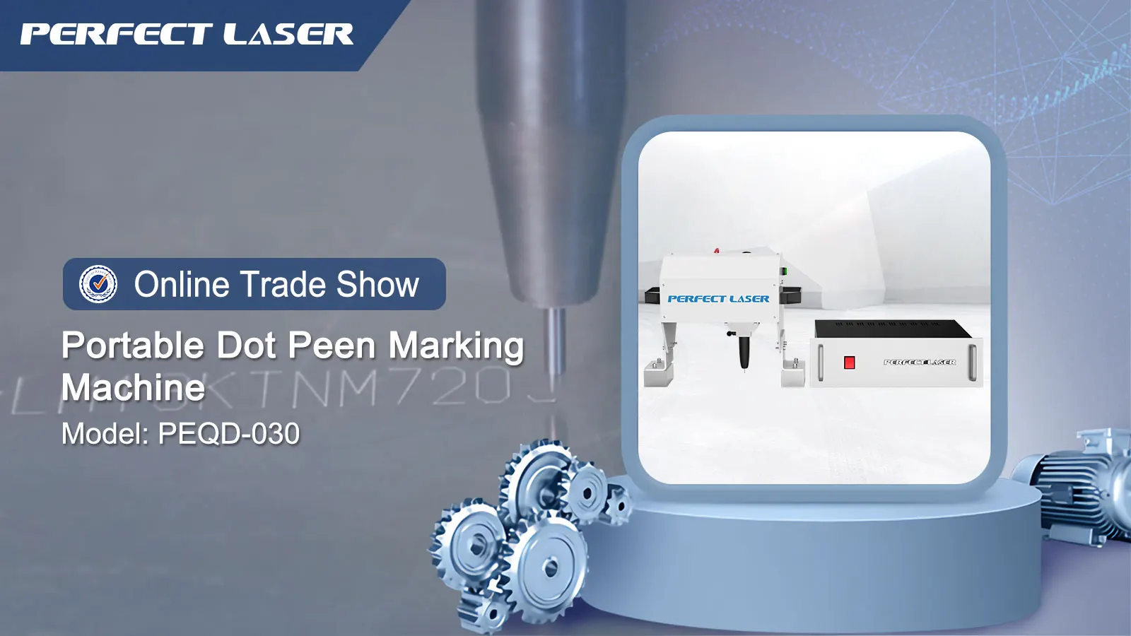 Motorcycle Tire Steel Portable Cnc Dot Peen Marking Machine Vin Chassis ...