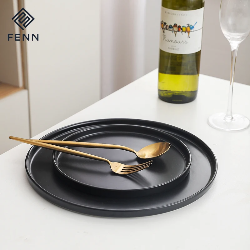 Shop Our European Ceramic Colorful Glaze Matte Plates