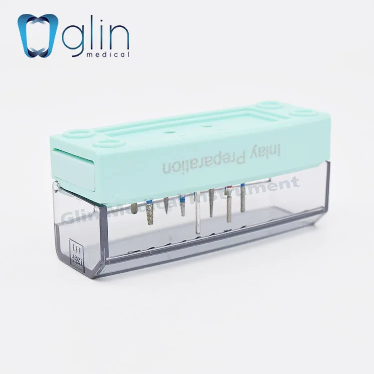 GLIN Dental FG Diamond Burs Kit for High Speed Handpiece Anterior ...