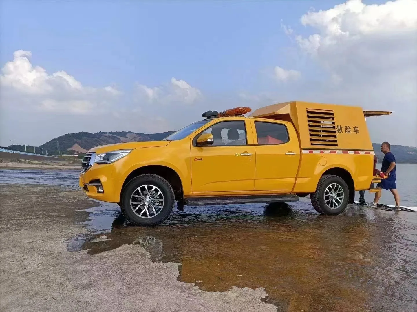 ISUZU Pickup Mini Fire Rescue Vehicles - Euro 6 Standards