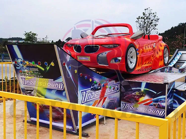 Mini Flying Car Ride - Portable Fairground Fun for All Ages