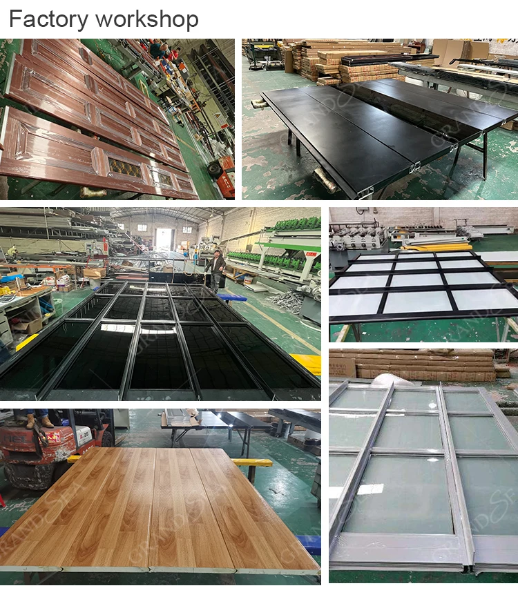 Modern Aluminum & Glass Automatic Garage Door Opener - OEM | Wholesale