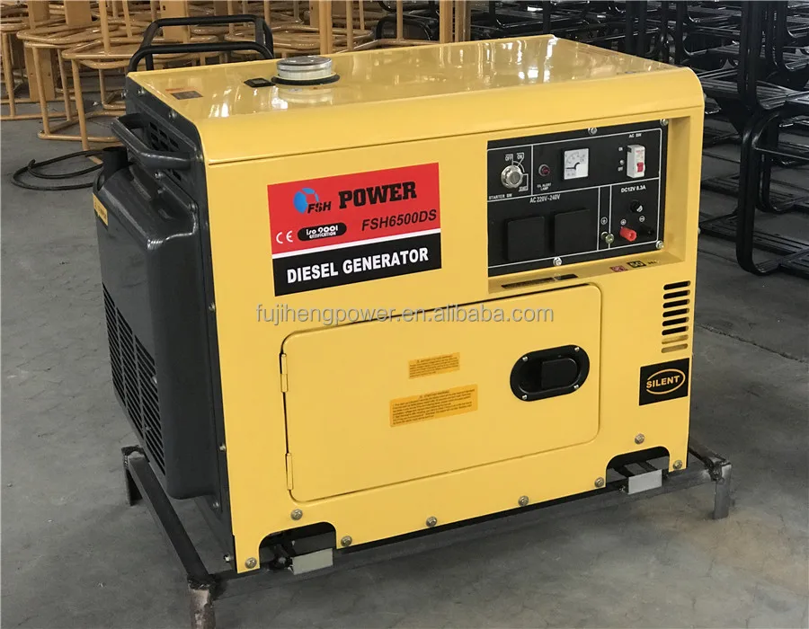 Super Silent Diesel Generator 5kva 6kva 8kva 10kva - Buy Kama Engine ...