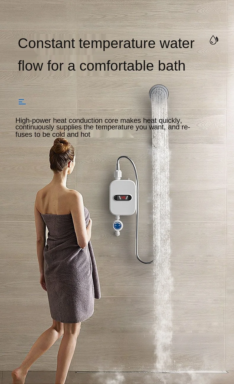 Wholesale 3000w Instant Electric Shower Water Heater