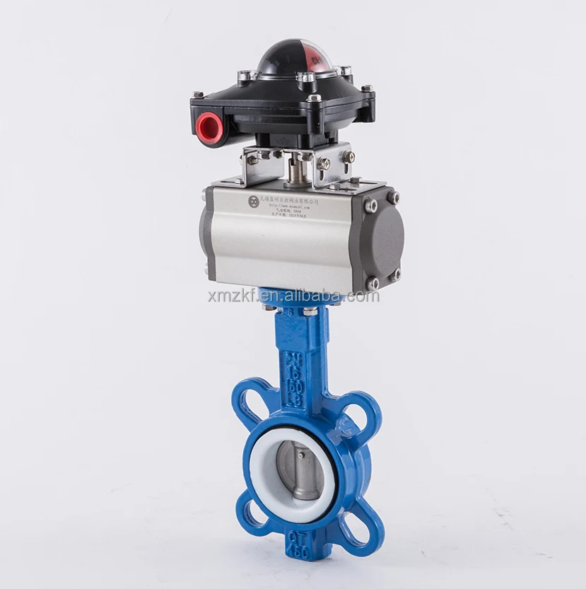 Customized Pneumatic Actuator Air Control Butterfly Valve