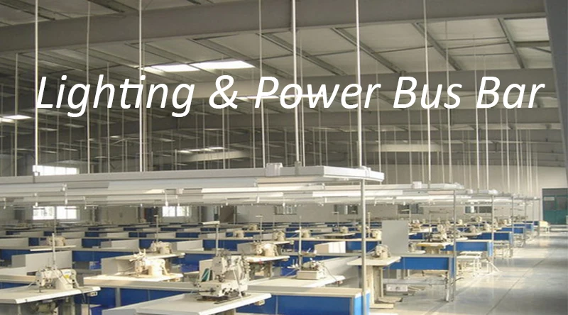 20a~40a Lighting Bus Duct Trunking System Power Busbar/busway System ...