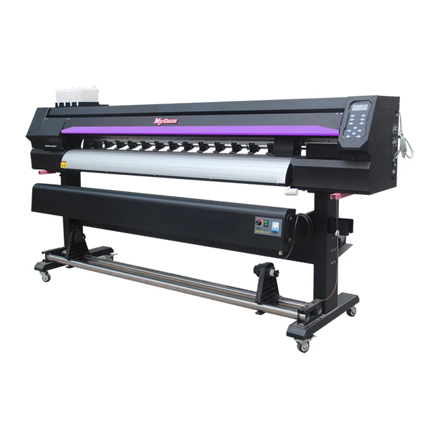 Mycolor 1.8m Eco-Solvent Inkjet Printer for Stickers with XP600 Head ...