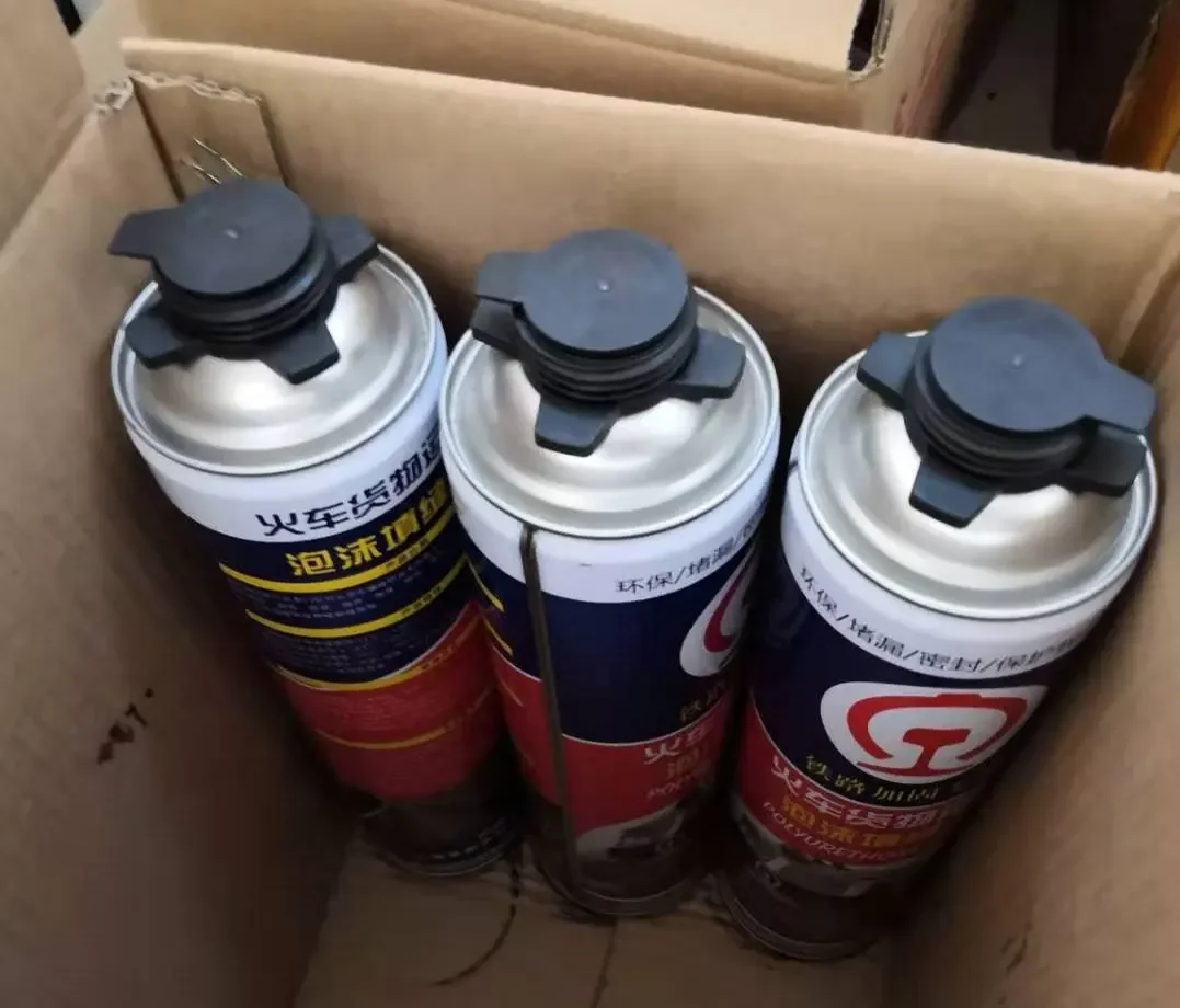 750ml Gun Expanding Spray Foam Polyurethane One Component Insulation Fireproof Foam Adhesive ...