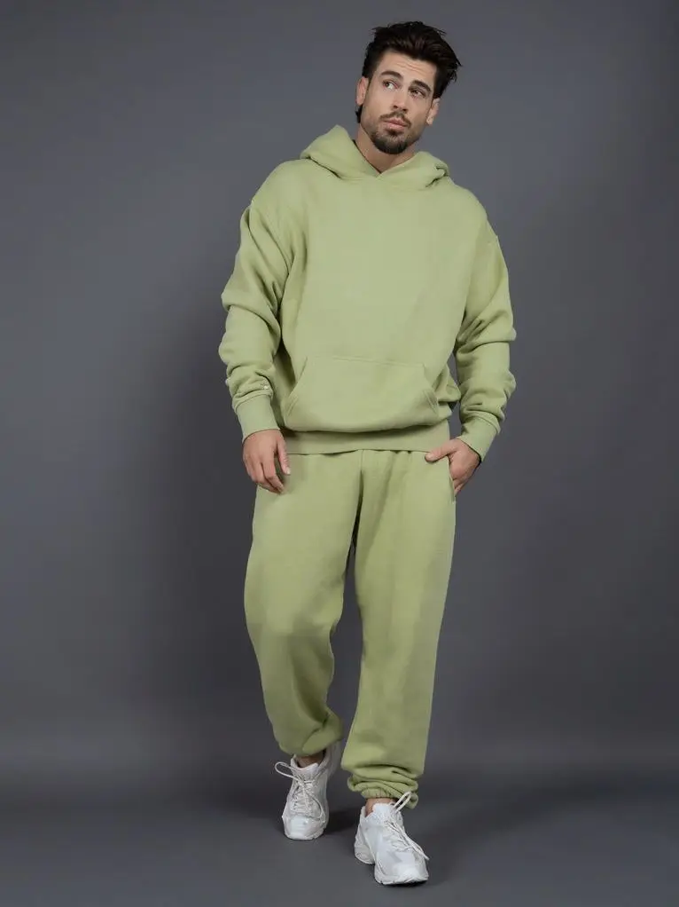 Casual Fitness Sweatsuit Joggers Sets for Men - High Quality