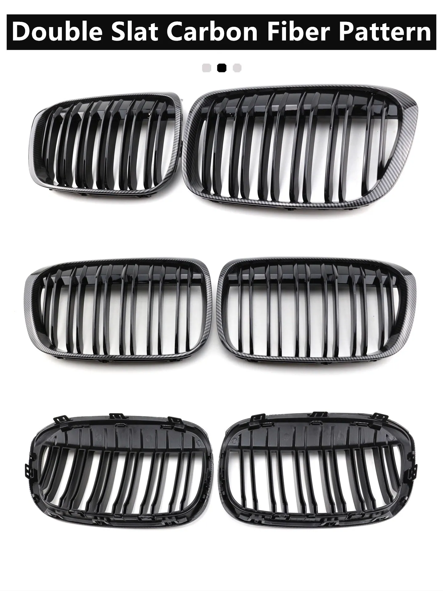 High Quality ABS Plastic Front Grille for BMW X1 F48 F49 2016-2019 ...