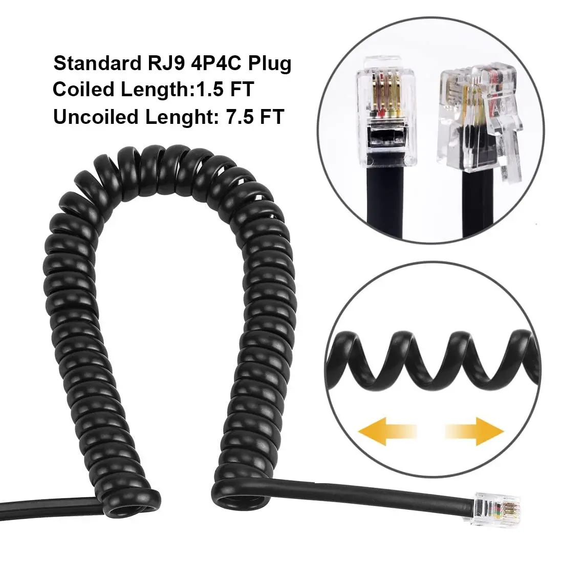High-quality Spiral Wound Telephone Cable - Flexible & Durable