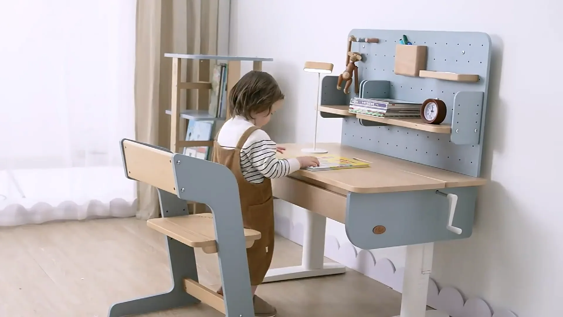 Only B2b Boori Wood Kids Study Desk Children Reading Writing Table ...