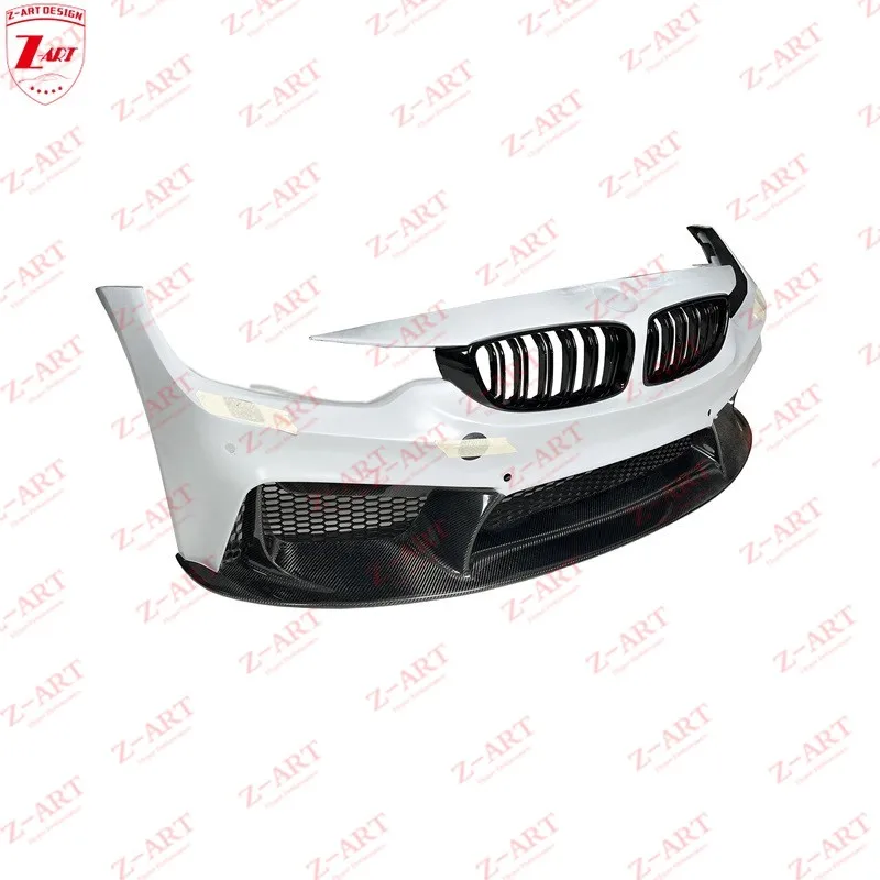 Z-ART F32 3D Front Bumper for BMW F33 Facelift Bumper Body Kit