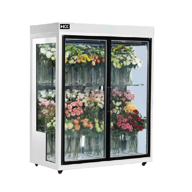 Flower Fridge Display Cooler Flower Chiller Flower Glass Door Chiller ...