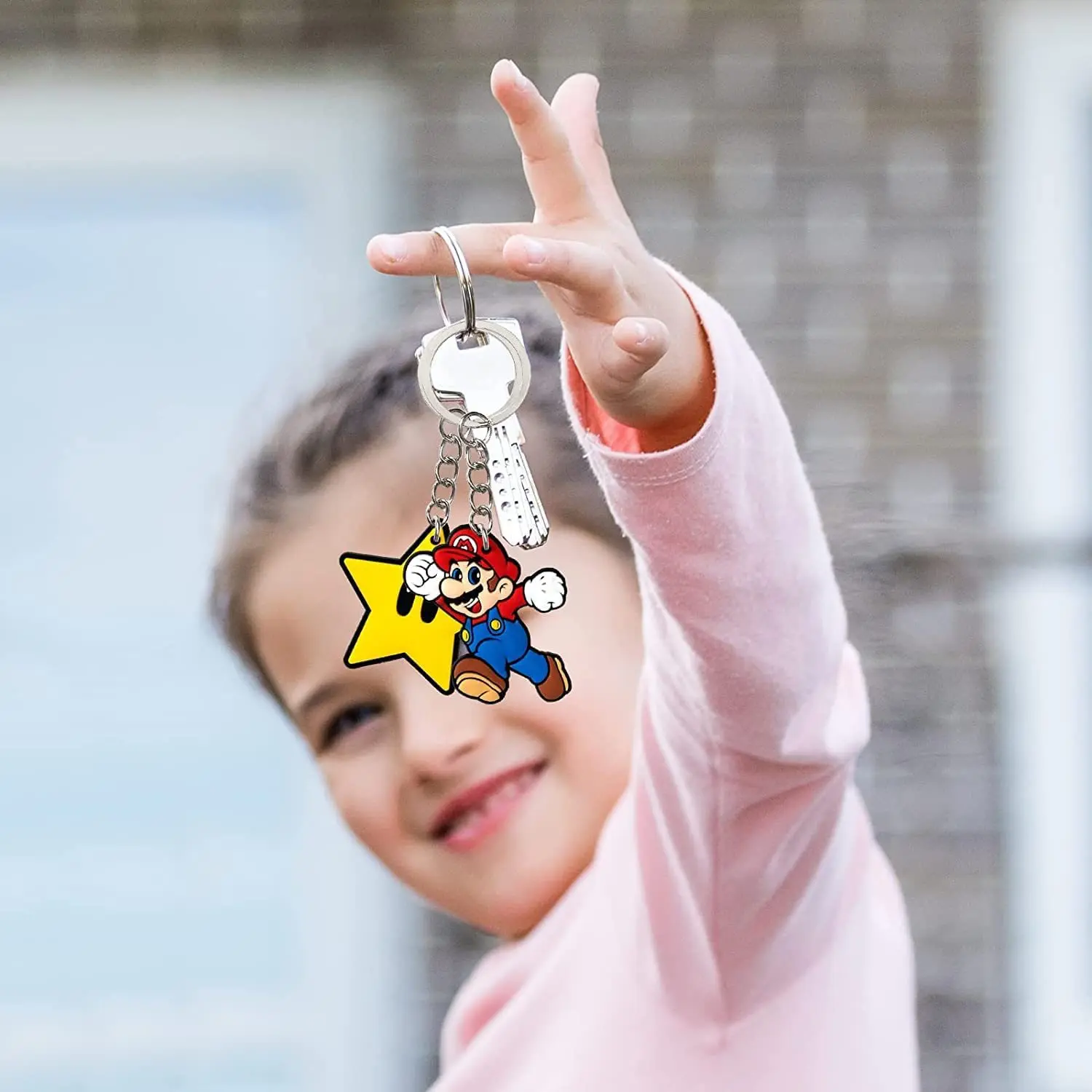 Dihua Wholesale 2d and 3d Custom Your Own logo Super Marios Keychains ...