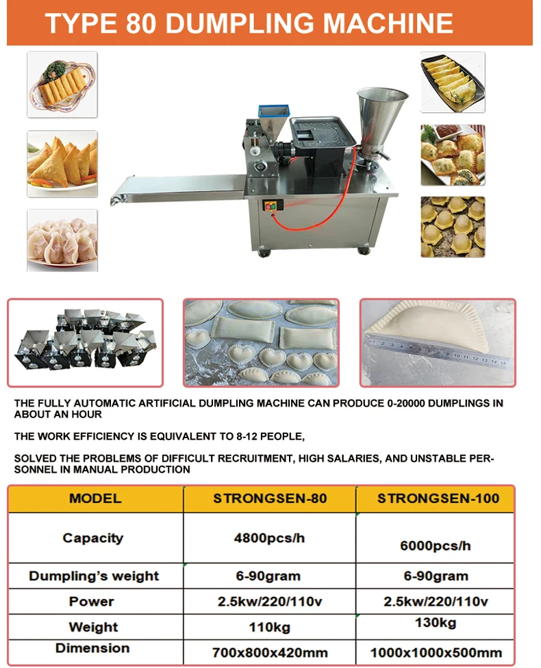 Usa Empanada Machine Automatic Make Samosa Folding Empanadas Big Patty ...