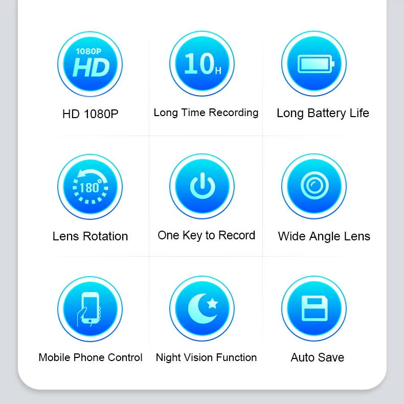 A50 Hd 1080p Mini Camera Wif Remote Control Motion Detection Bodycam ...
