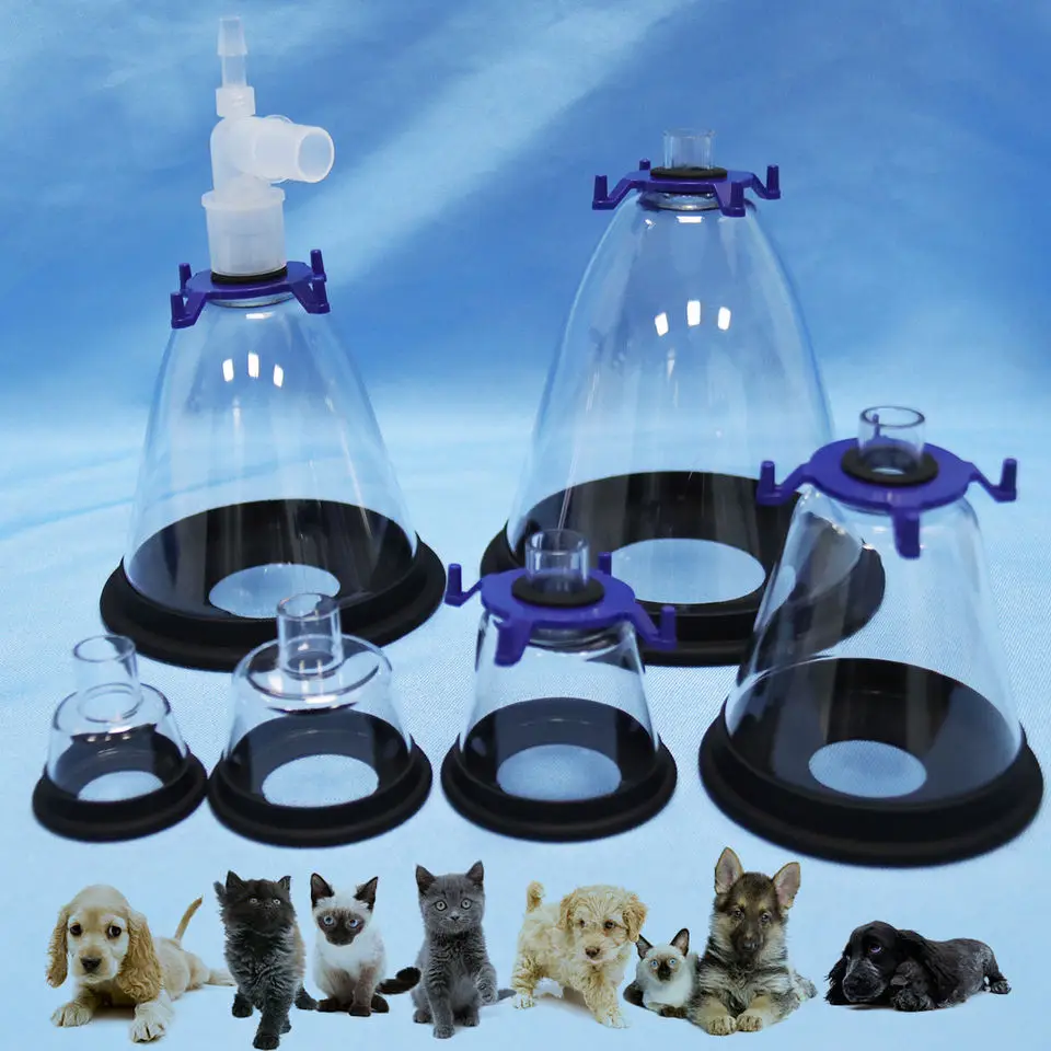 Anesthesia Veterinary Mask Animal Anesthesia Machine Mask Pvc ...
