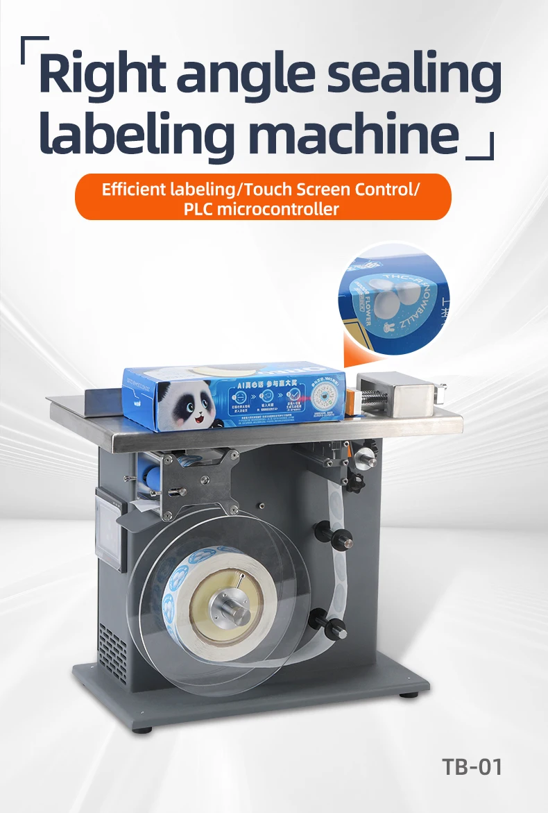 Small Semi-Automatic L Type 90 Degree Angle Packaging Labeling Machine ...