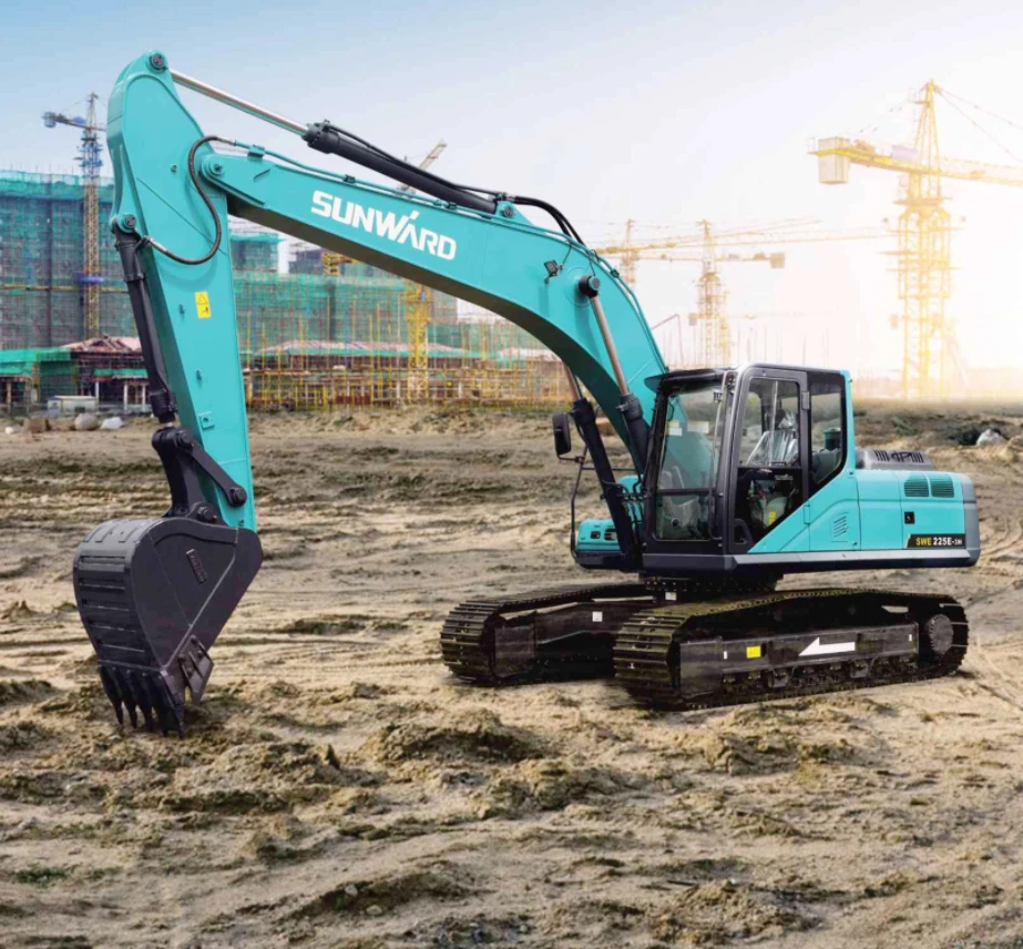China Excavators Sunward Crawler Bucket Thumb Swe60e 6 7 8 9 Ton Mini ...