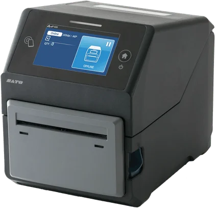 Sato Ct4-lx Thermal Desktop Printer,4.3-inch Full-color Touch Screen ...