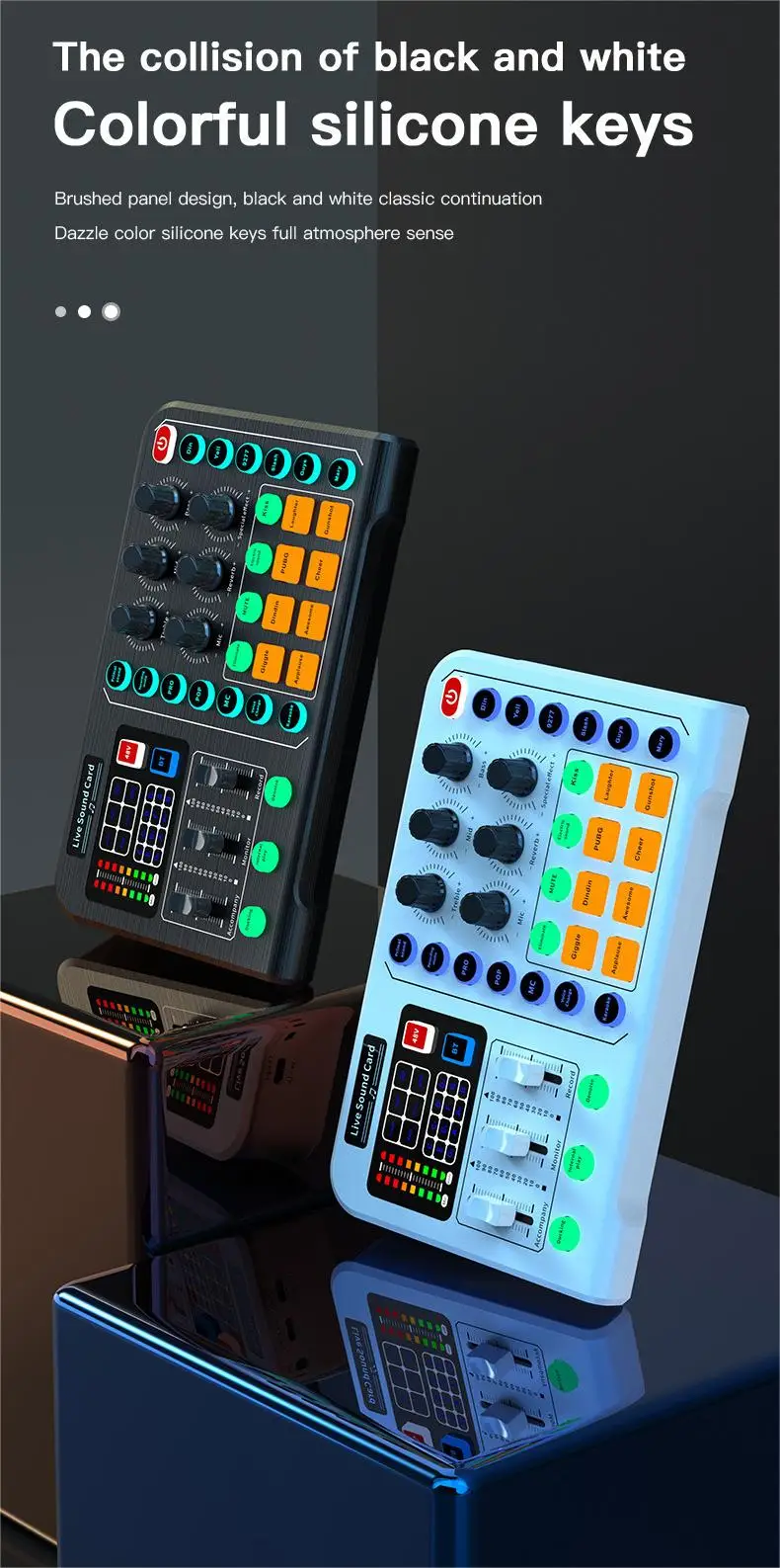 M6 BM800 Microphone Sound Card - Professional Recording