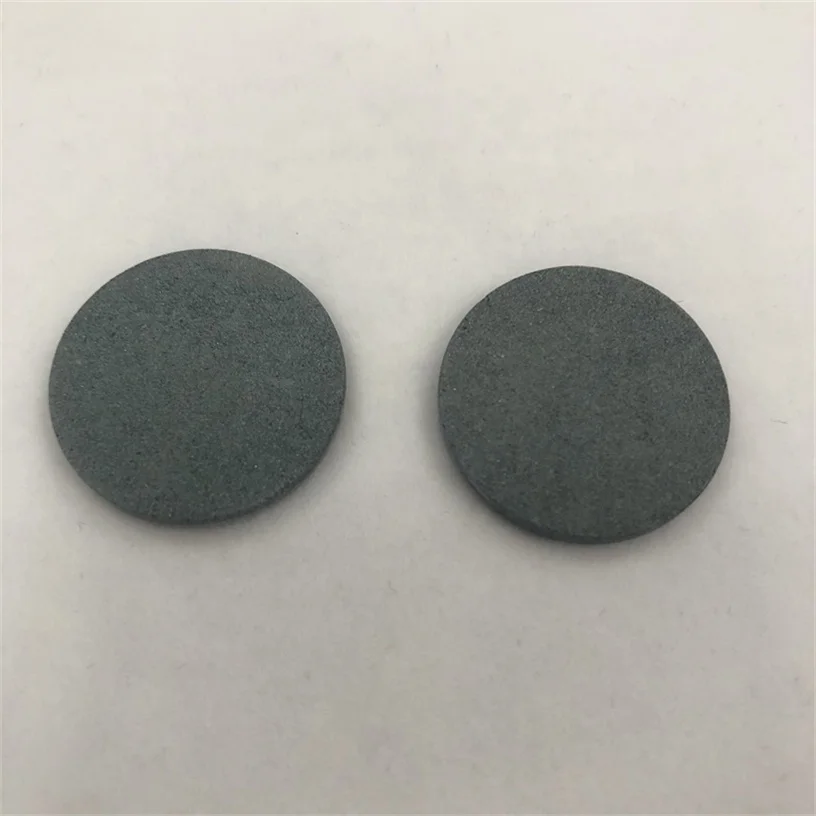 Porous Silicon Carbide Ceramic Aromatherapy Tablet Black