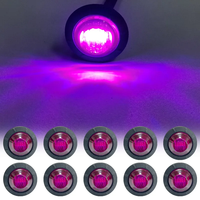 HST-20150 Side Marker Light 3/4 Inch 24V Led Lamp Truck Side Marker 3 ...