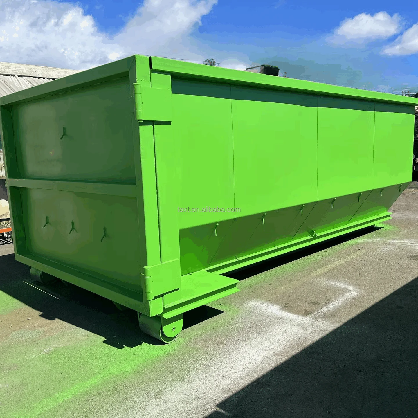 Customized Recycling Hook Lift Bin Garbage Container Roll Off Waste ...