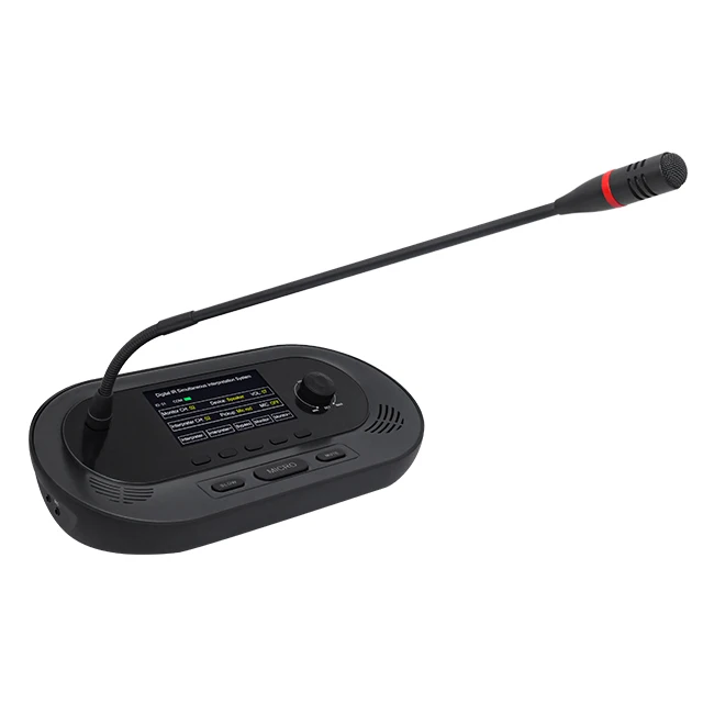 Wireless Simultaneous Translation System Interpretation Equipment Audio ...