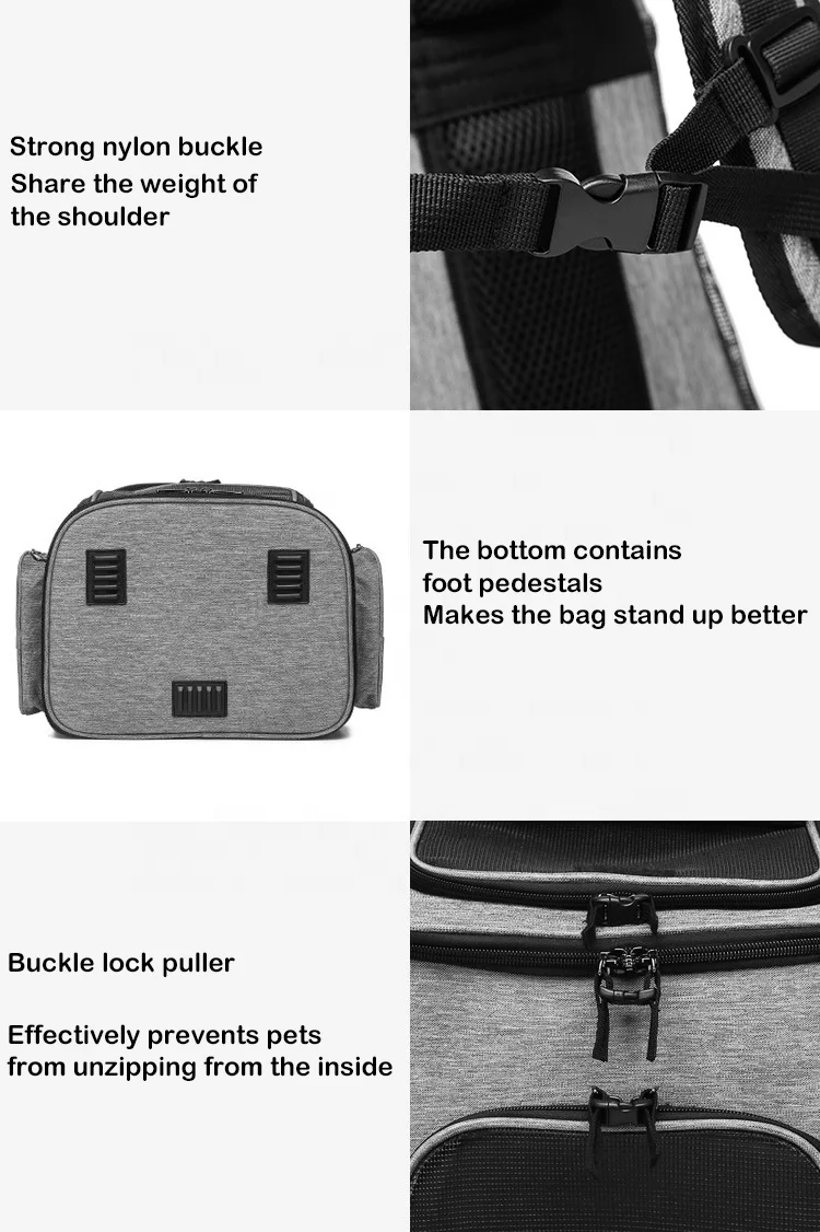Luxury Cat Shoulder Bag Backpack - Approved Travel Pet Carrier