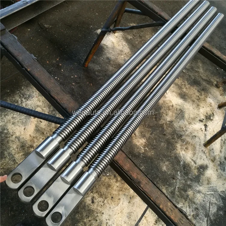 Stainless Steel Tr8 Trapezoidal Screw Threaded Rod Pitch 1mm 2mm 4mm ...