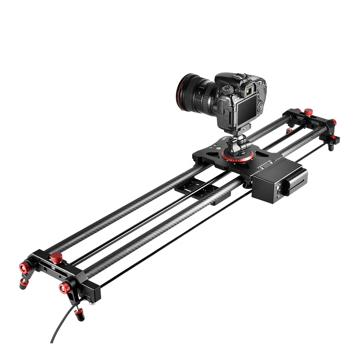 Carbon Fiber 60cm Electrical Slide Rail Track Camera Slider With 2.4ghz ...