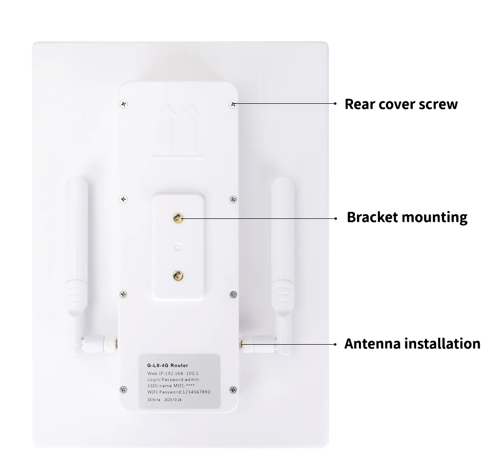 4G Wireless Solar Wifi Router - Reliable Outdoor Connectivity