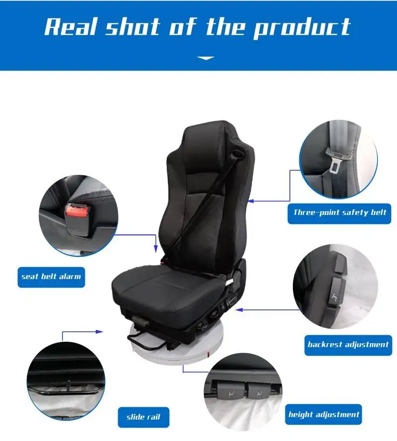 Asiento Con Suspension Pneumatic Man Truck Driver Seat Truck Chair ...