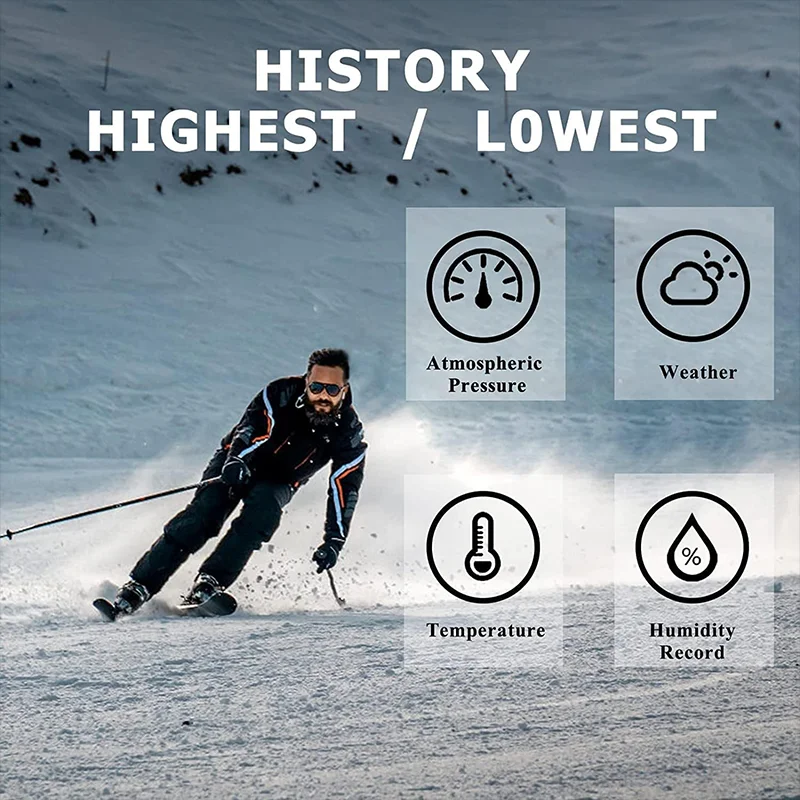 Rechargeable MINI Electric Altimeter for Outdoor Adventures