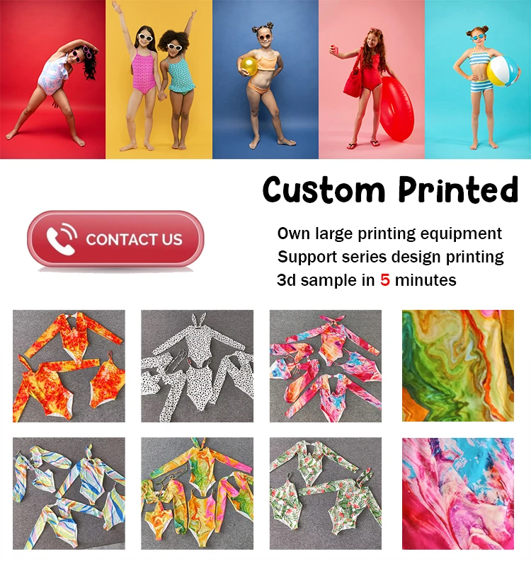 Huilin Designer Off Shoulder Ruffle Kids Bikini Swimwear Bathing Suits ...