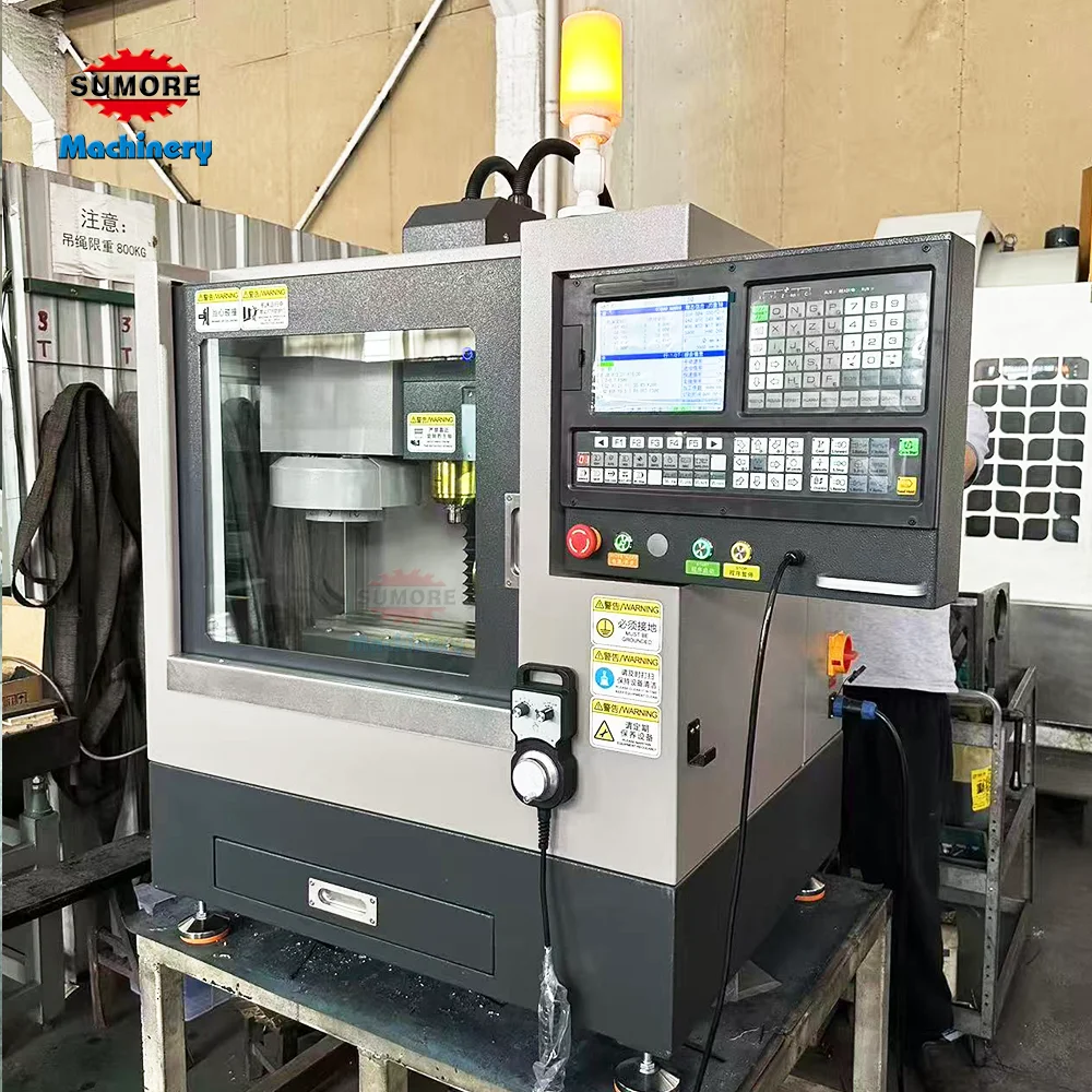 Low Cost Cnc Machining Centres Mini Metal CNC Milling Machine Benchtop ...
