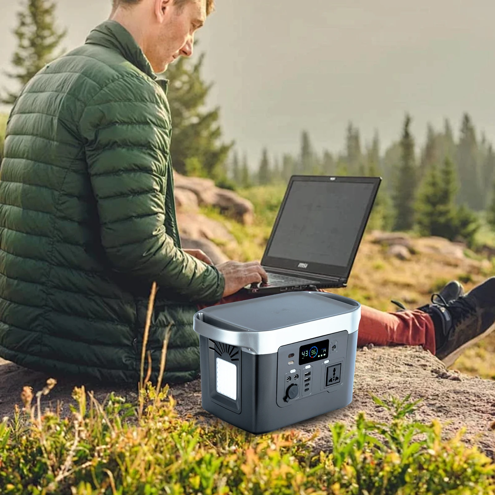 Portable 600w Power Station Fast Charging 110v 220v Ac Dc Portable ...