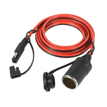 Enchufe De Encendedor De Cigarrillos Sae De 12v Y 20a,Conector Hembra Impermeable De 2 Pines ...