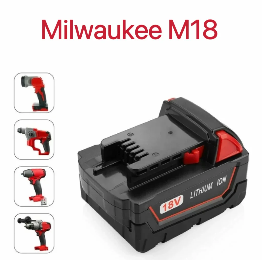 12V Battery 3Ah 6Ah 9Ah Rechargeable Battery for Milwaukee M12 XC ...