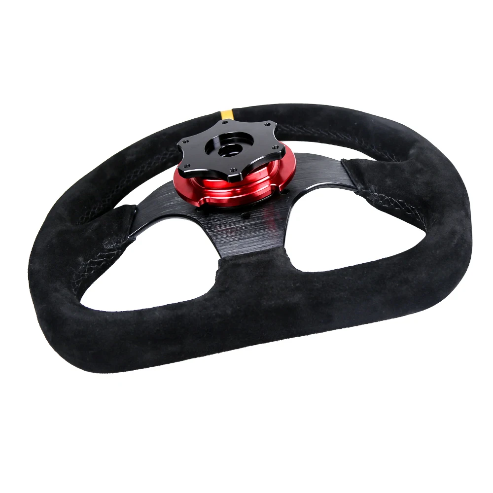 KYOSTAR D Shaped Quick Release Steering Wheel Hub Adapter - Universal ...