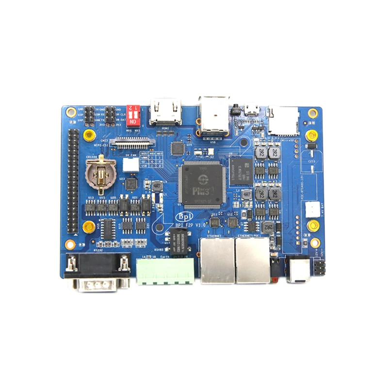 Industrial board Banana Pi BPI-F2P Sunplus chip SP7021 one Arm A926 ...