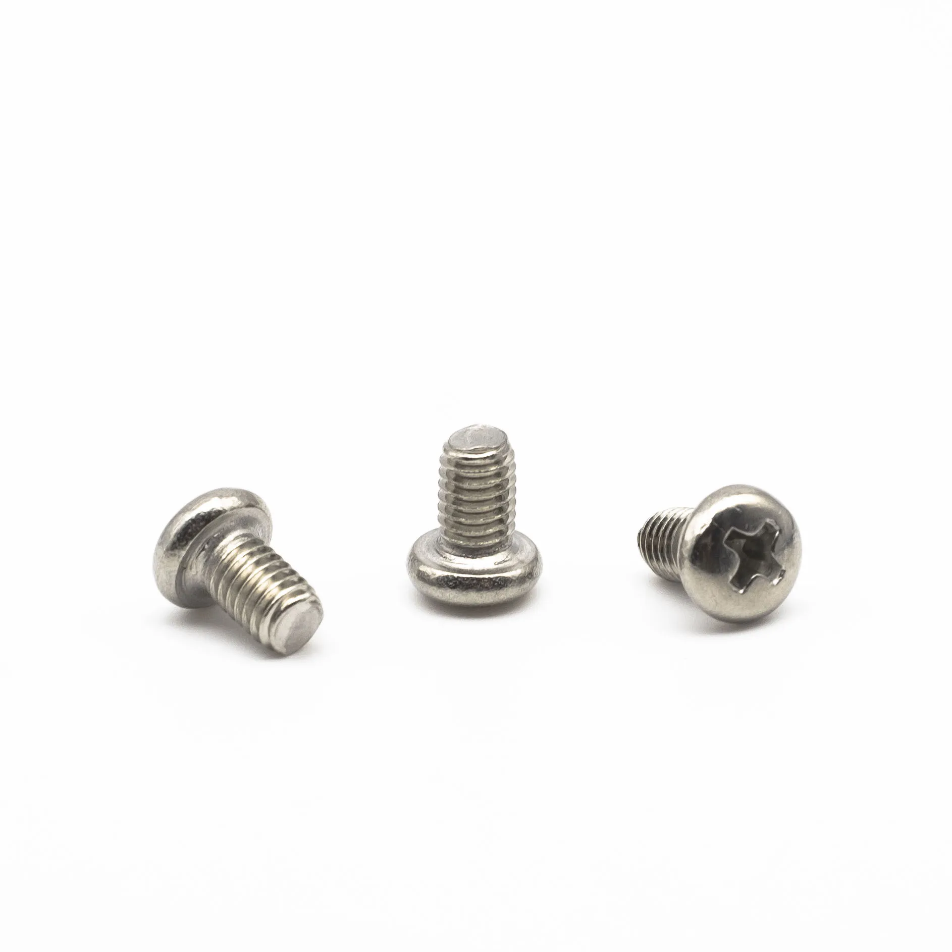 Custom Din 7985 Stainless Steel 18-8 304 Pan Head Round Head Cross ...