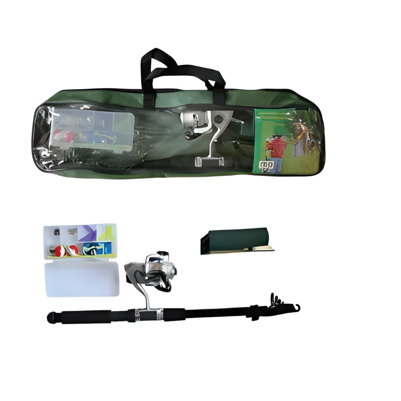 Cto Premium Materials Telescopic Jigging Fishing Rod Combo Fiber Full ...