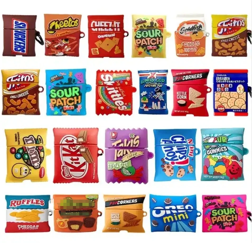 Silicone Cartoon Airpods Case - High Protection & Cute Design